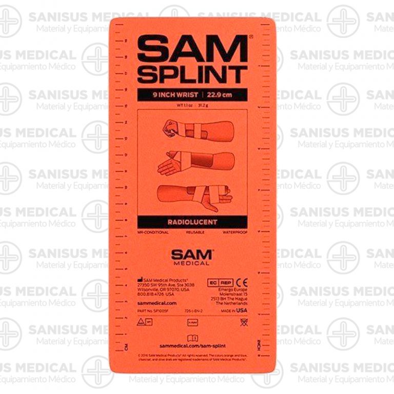 Kit de Férulas Adaptables para Fracturas – 3 Tamaños + Estuche