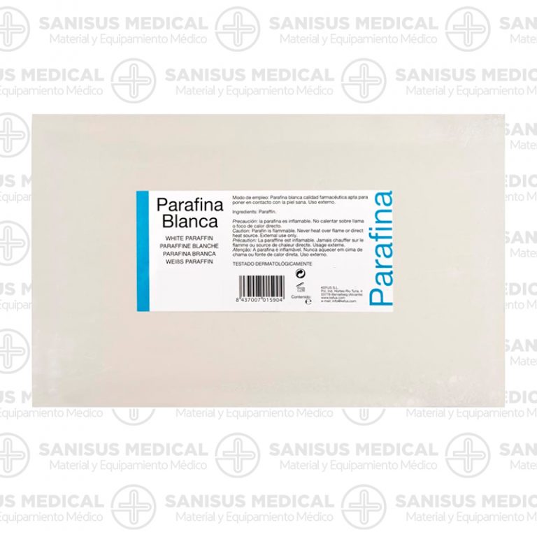 Parafina blanca baja fusión Kefus1.25 kg. - Sanisus Medical