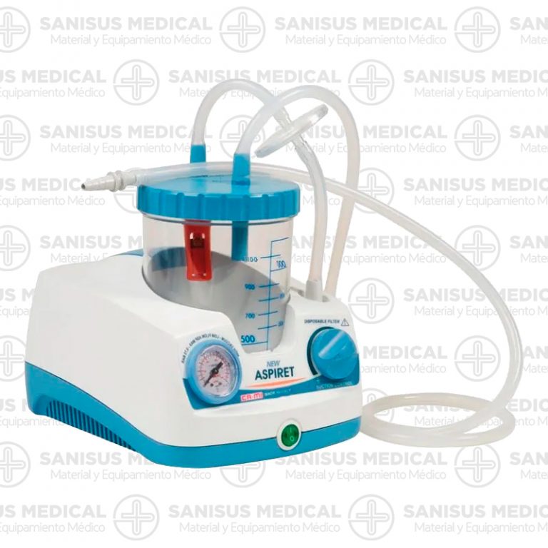 Aspirador Quirúrgico New Aspiret Con Vaso De 15 L Min Sanisus Medical