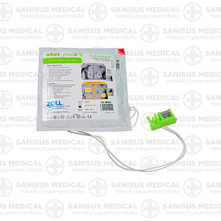 Juego de parches desfibrilador Adulto ZOLL AED PLUS - STAT Padz II HVP ...
