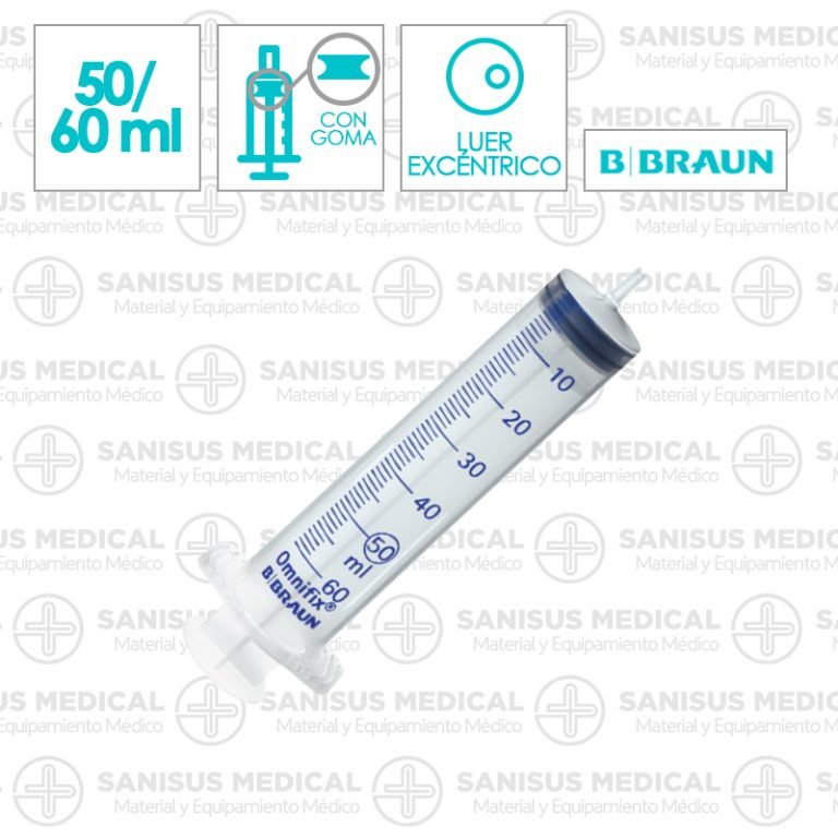 Jeringa Braun Omnifix 50/60ml Luer Excéntrico Caja 100 uds - Sanisus ...