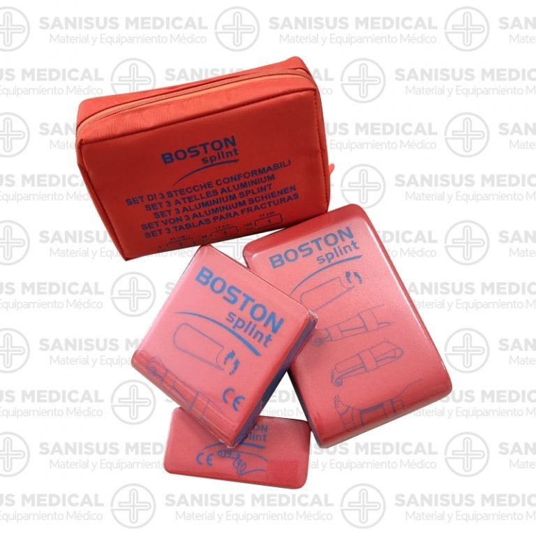 Kit de Férulas Adaptables para Fracturas – 3 Tamaños + Estuche