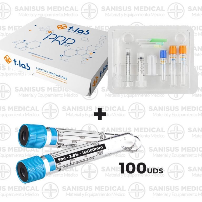 Kit completo para la obtención de PRP T-LAB