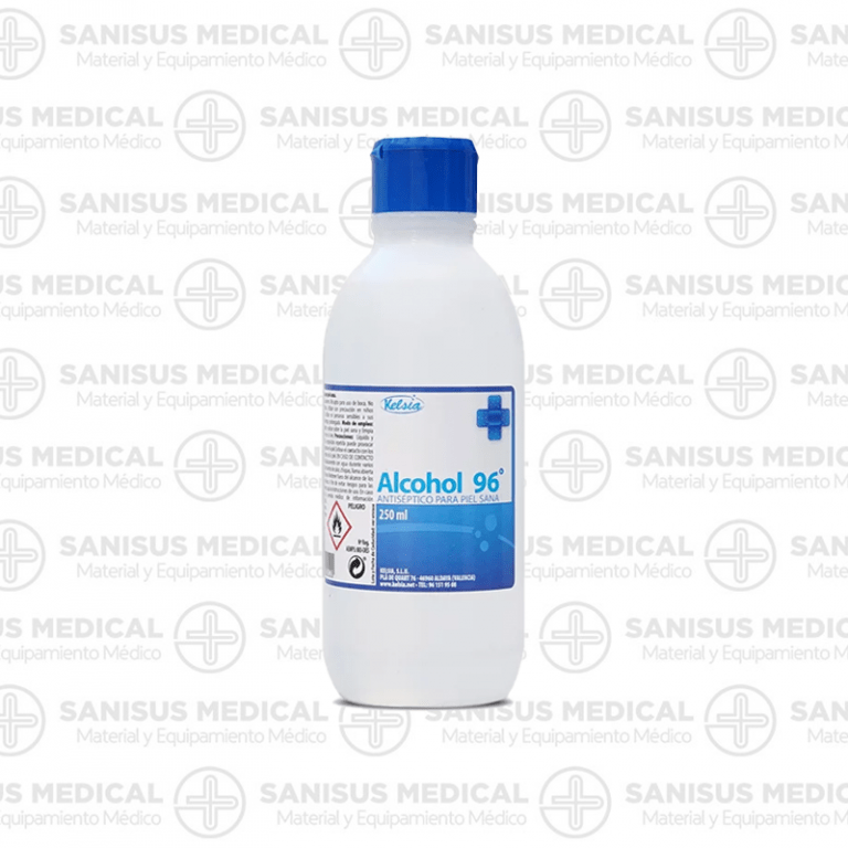 Alcohol sanitario 96º 250 ml - Sanisus Medical