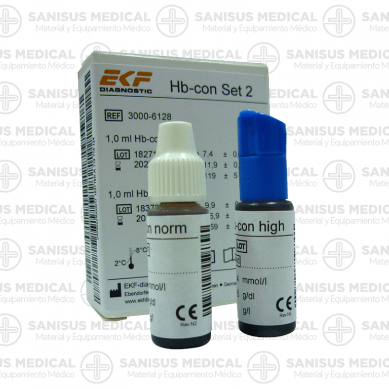 Solución de control Hemo Control Set de 2 unidades - Sanisus Medical