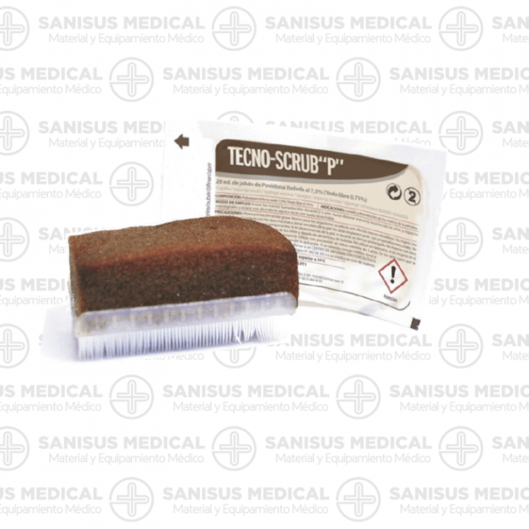 Cepillo con povidona iodada 7,5% solución jabonosa - Sanisus Medical