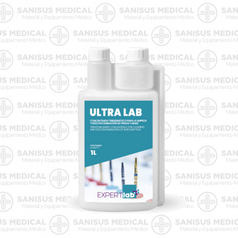 ULTRA LAB limpieza y descontaminación de fresas y limas 1 lt. - Sanisus Medical